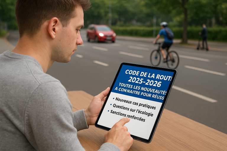 Code de la route 2025-2026 : toutes les nouveautés pour réussir l’examen